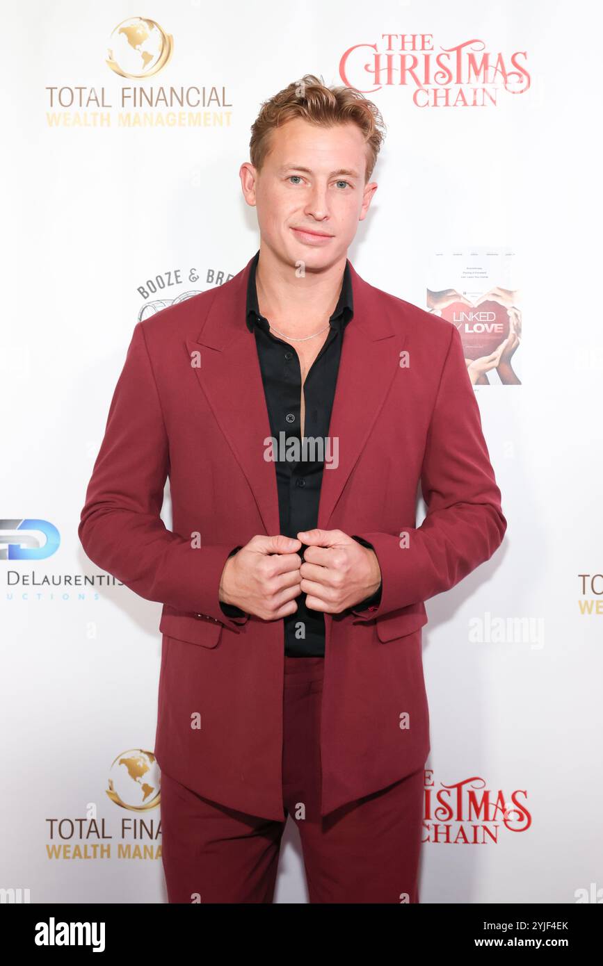 Beverly Hills, California, USA. 13th November, 2024. Actor Logan Coffey ...