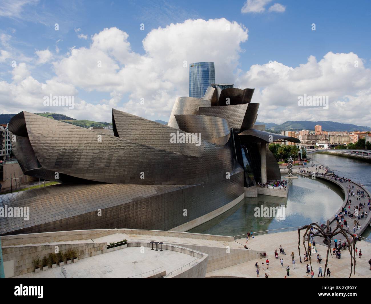 Guggenheim Museum, 1992-1997, Bilbao, Vizcaya, Basque Country, Spain ...