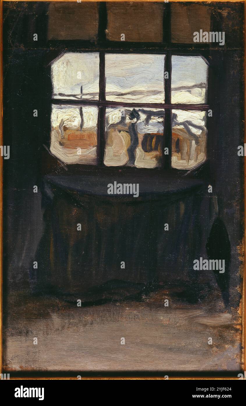 Pablo Picasso / "Interior", 1900, Oil on canvas, 50 x 32.6 cm, MPB 110. ...