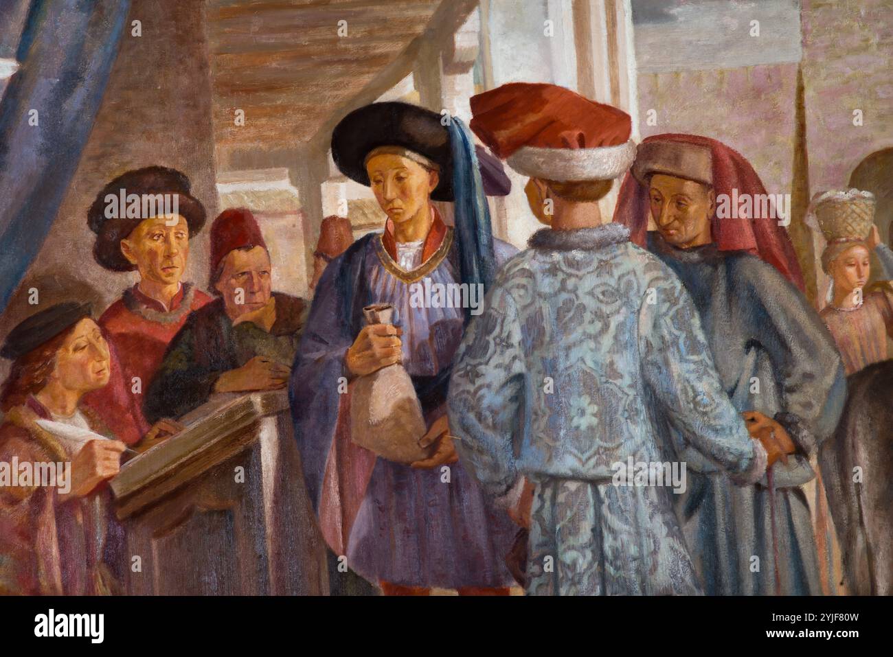 Josep Obiols / "Tabla de cambio" (Table of change) (detail), 20th ...