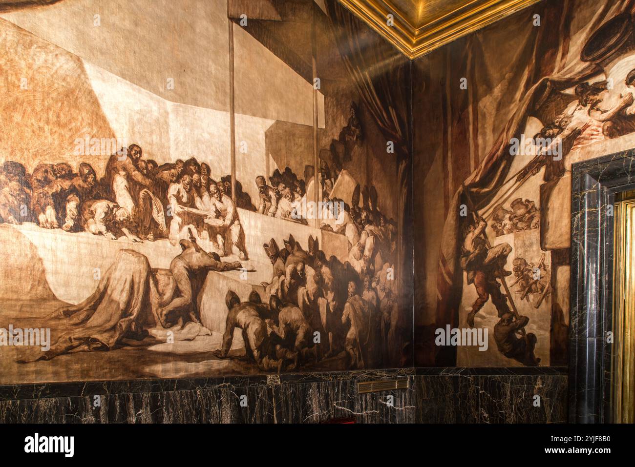 Josep María Sert / Paintings of the Hall of the Chronicles, City Hall ...