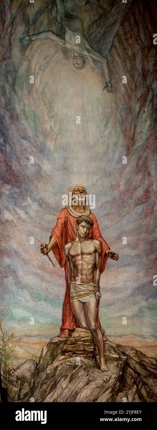 Jordi Arenas / "El sacrificio de Isaac" (The sacrifice of Isaac), 1960 ...