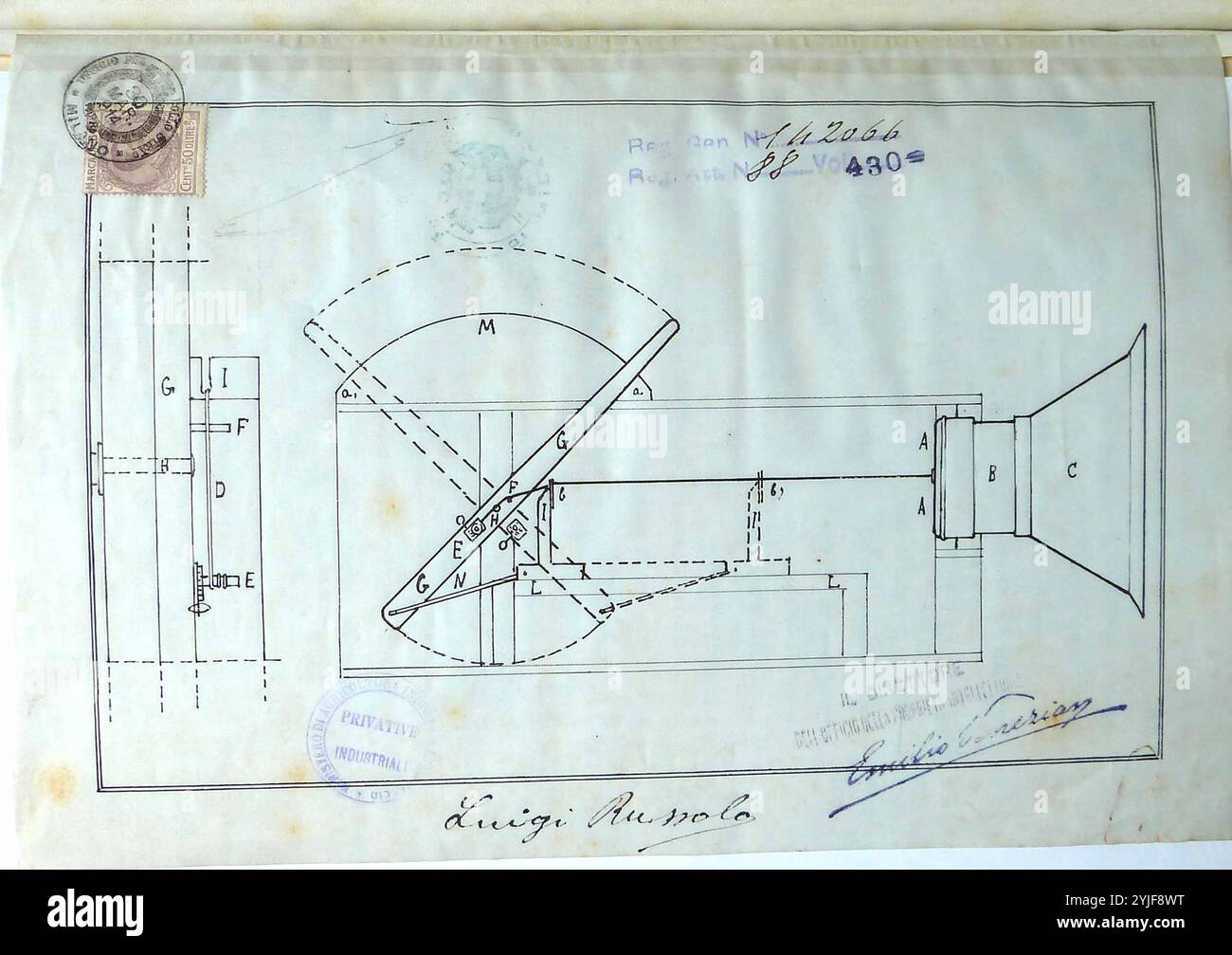 Russolo intonarumori hi-res stock photography and images - Alamy