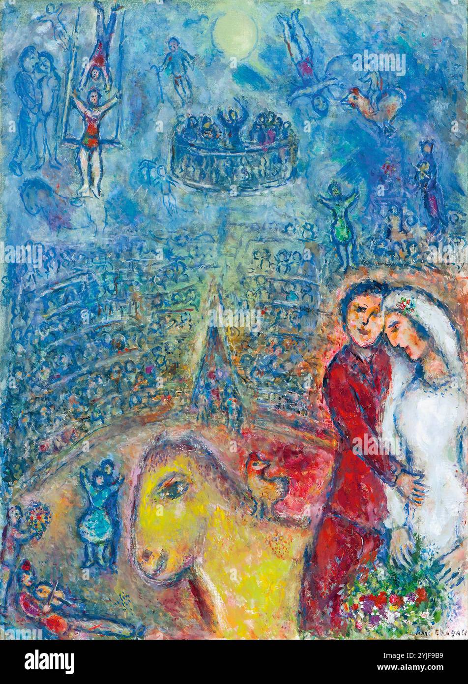Marc chagall circus woman hi-res stock photography and images - Alamy