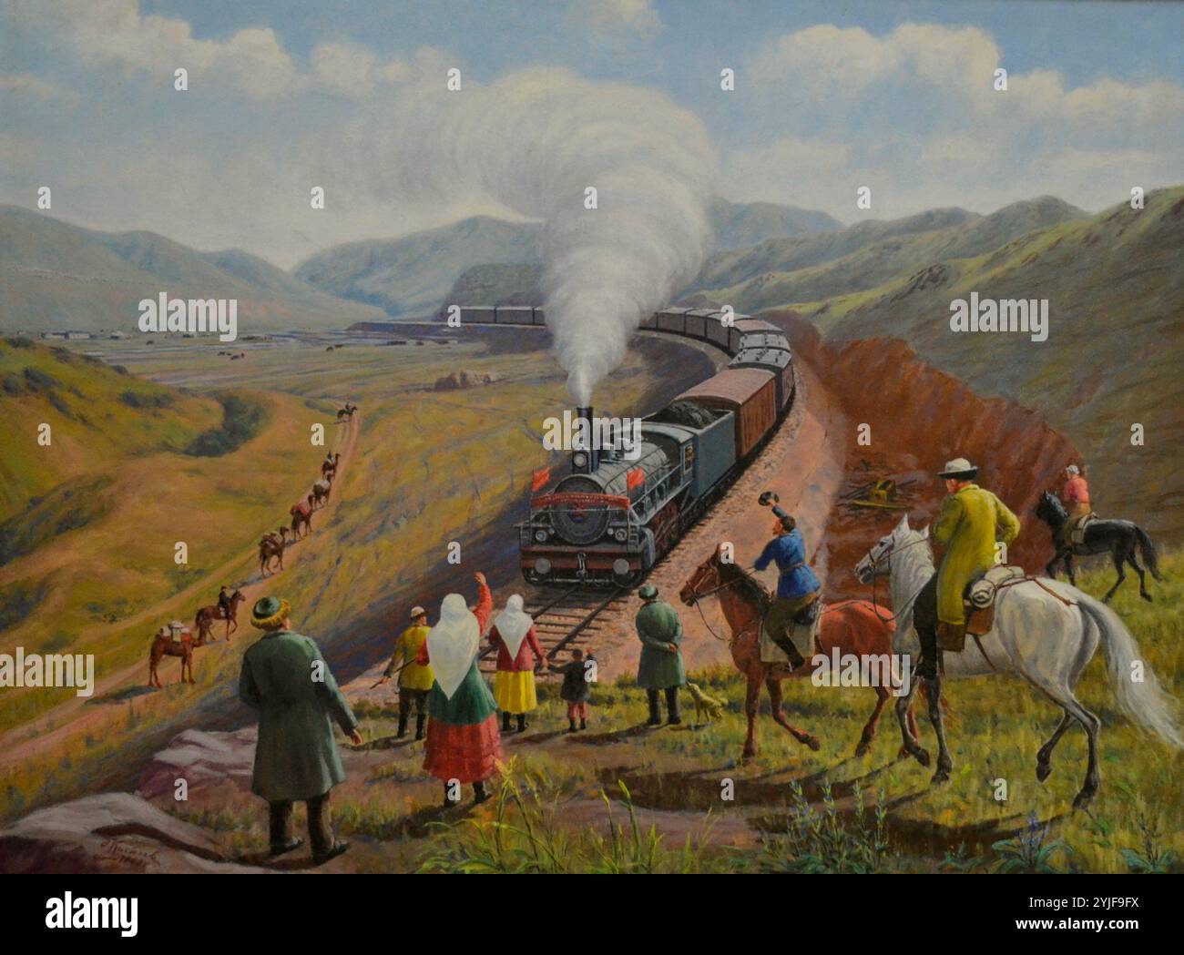 Turksib hi-res stock photography and images - Alamy