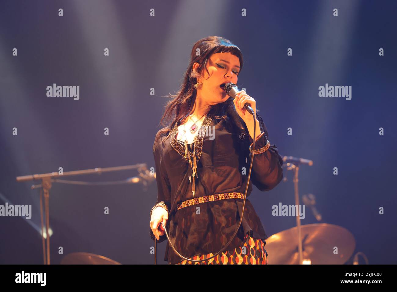 Finnish blues and blues rock singer-songwriter Ina Forsman in concert ...
