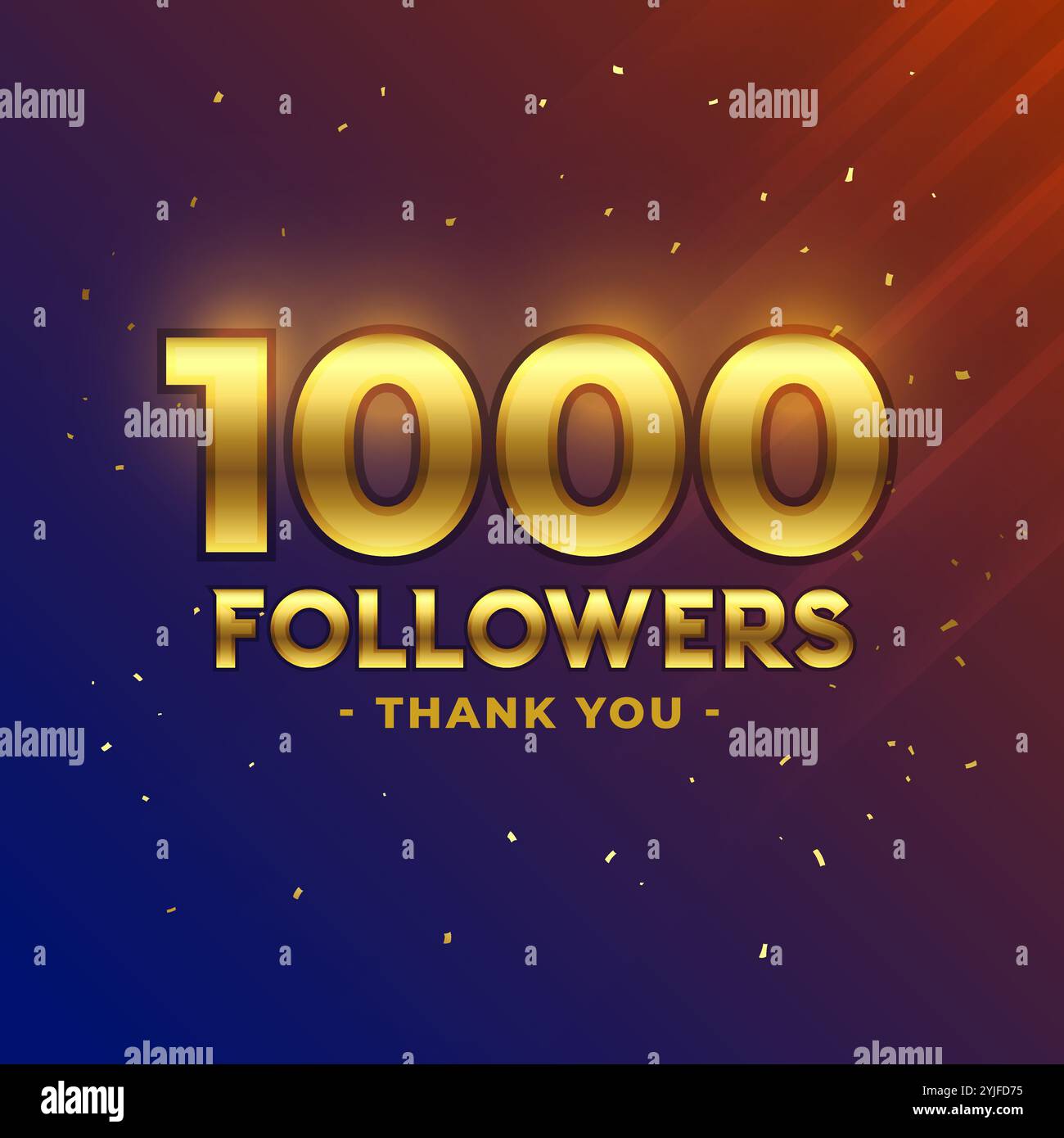 Thanks 1k followers social hi-res stock photography and images - Alamy