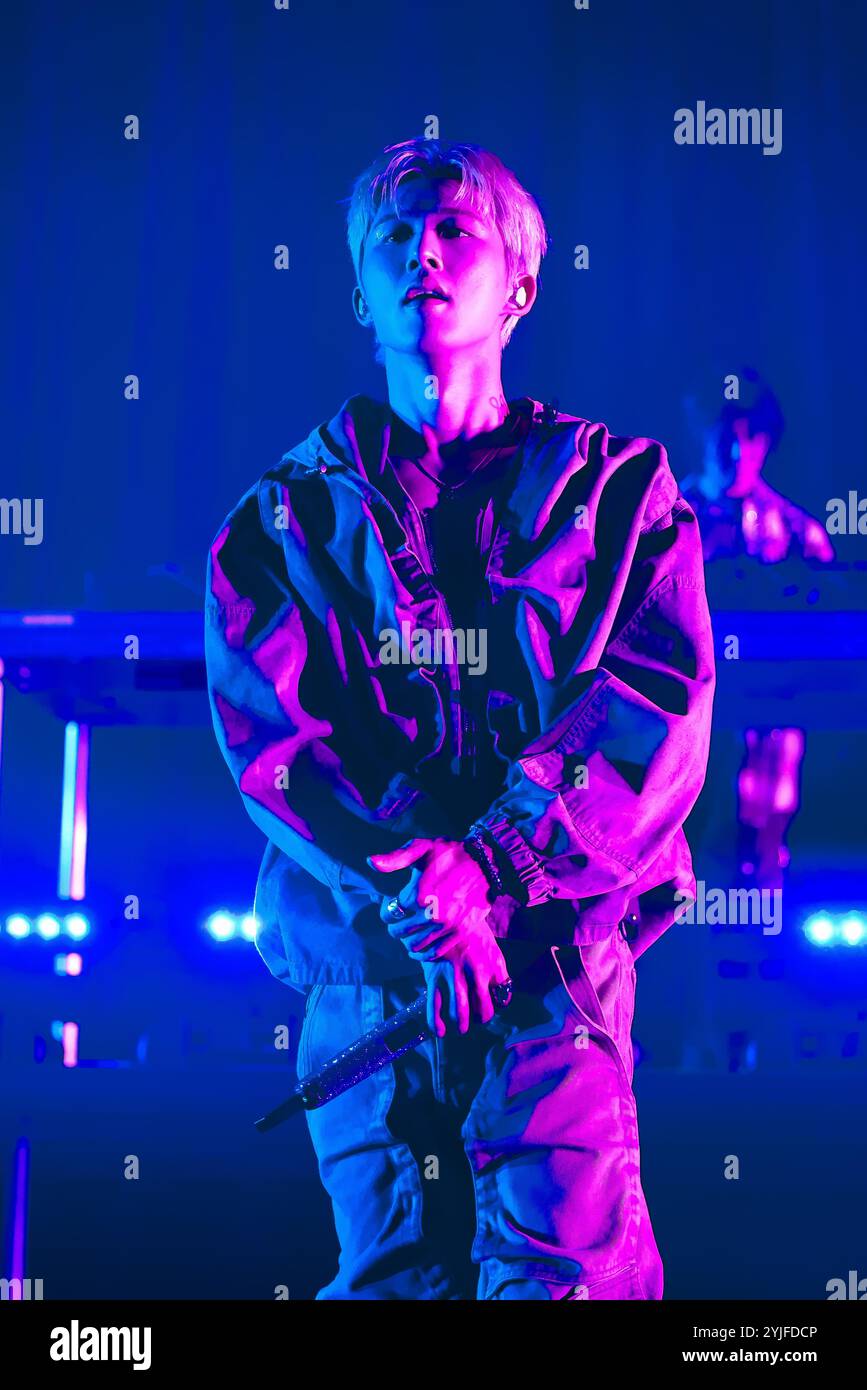 Milan, BI performs in concert during the Love Or Die Tour at Alcatraz ...