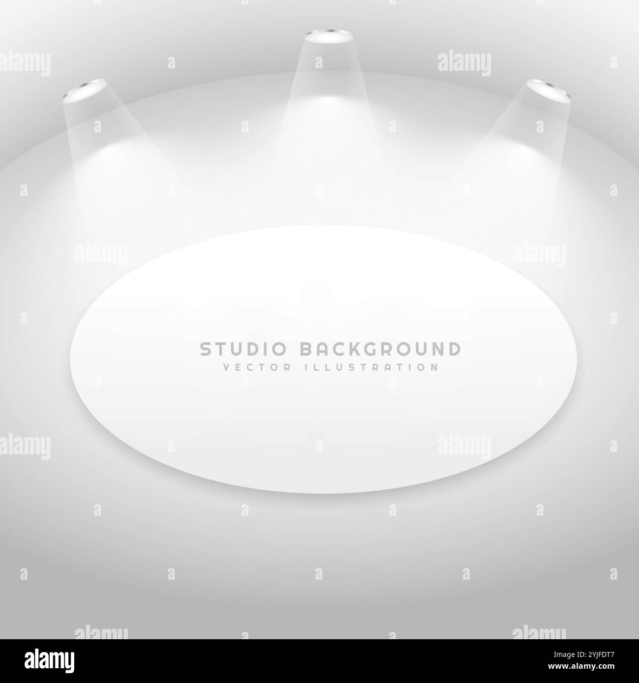 Mock up studio light Stock Vector Images - Alamy