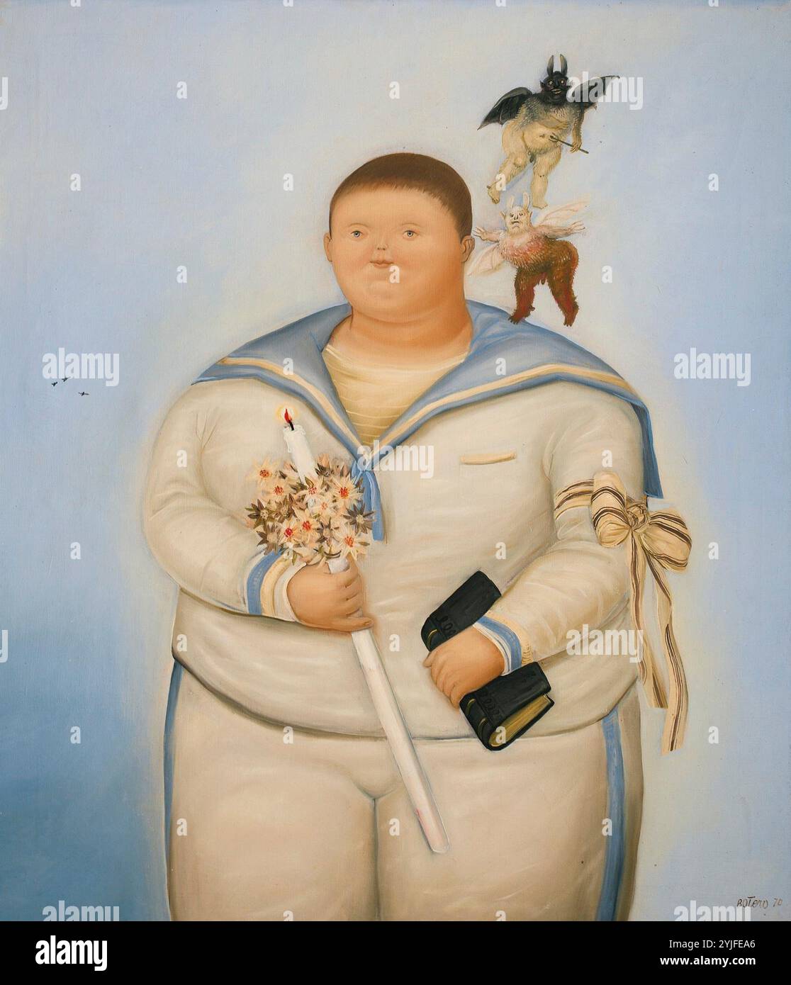 Self-Portrait. The Day of My First Communion. Museum: PRIVATE ...