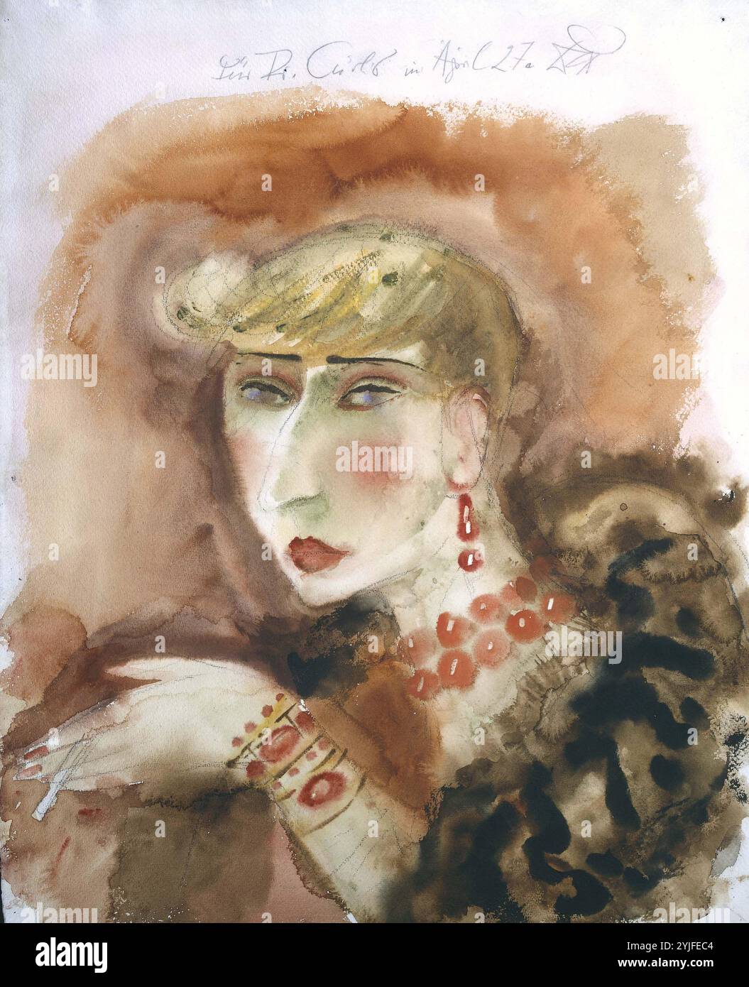 Otto Dix Self Portrait Gurlitt