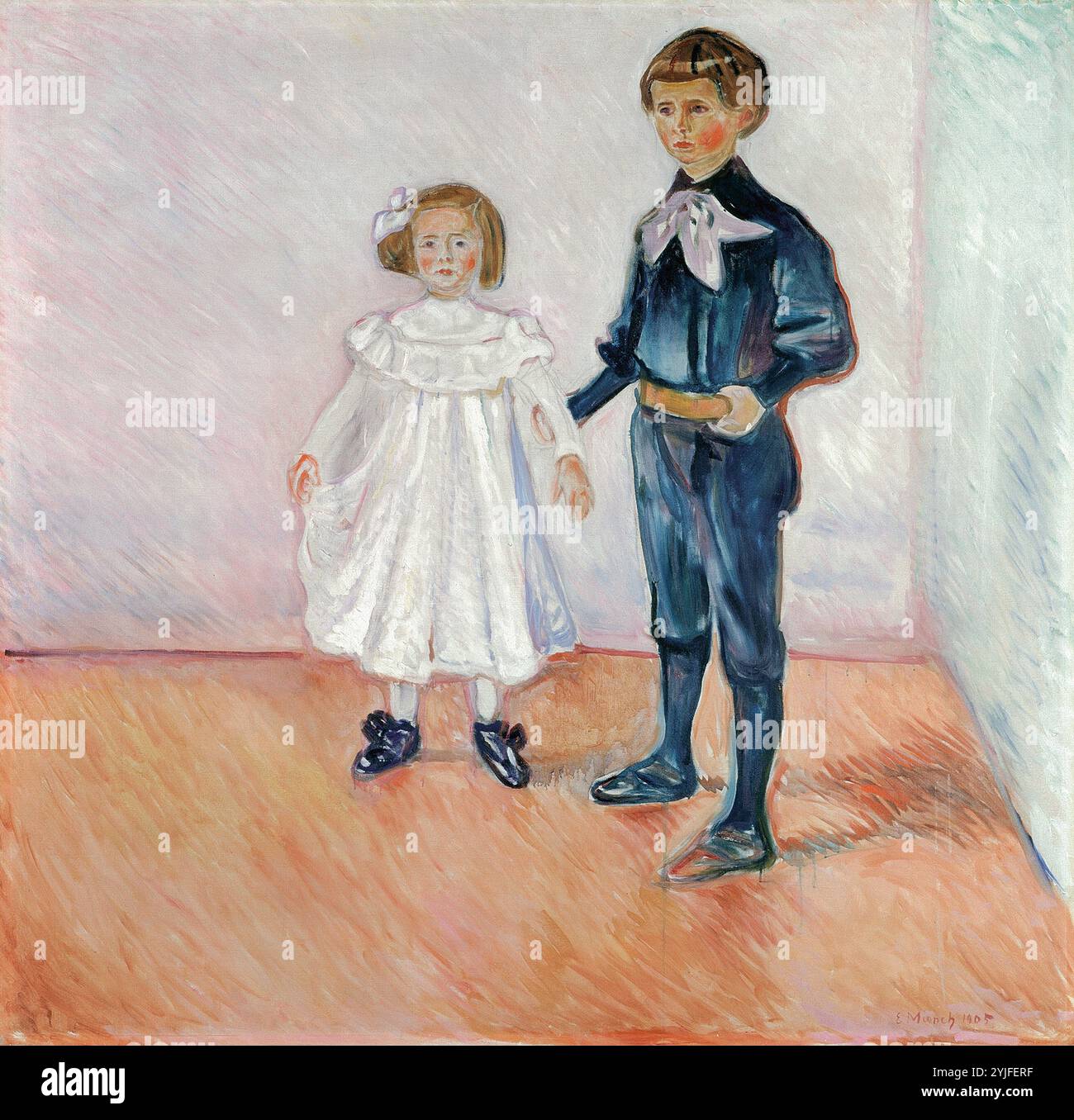 Edvard munch portrait family hi-res stock photography and images - Alamy