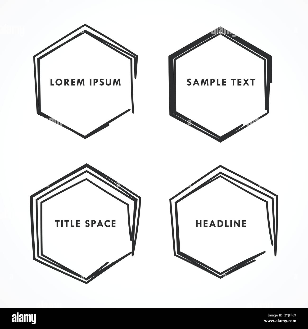 Hexagonal pencil Stock Vector Images - Alamy