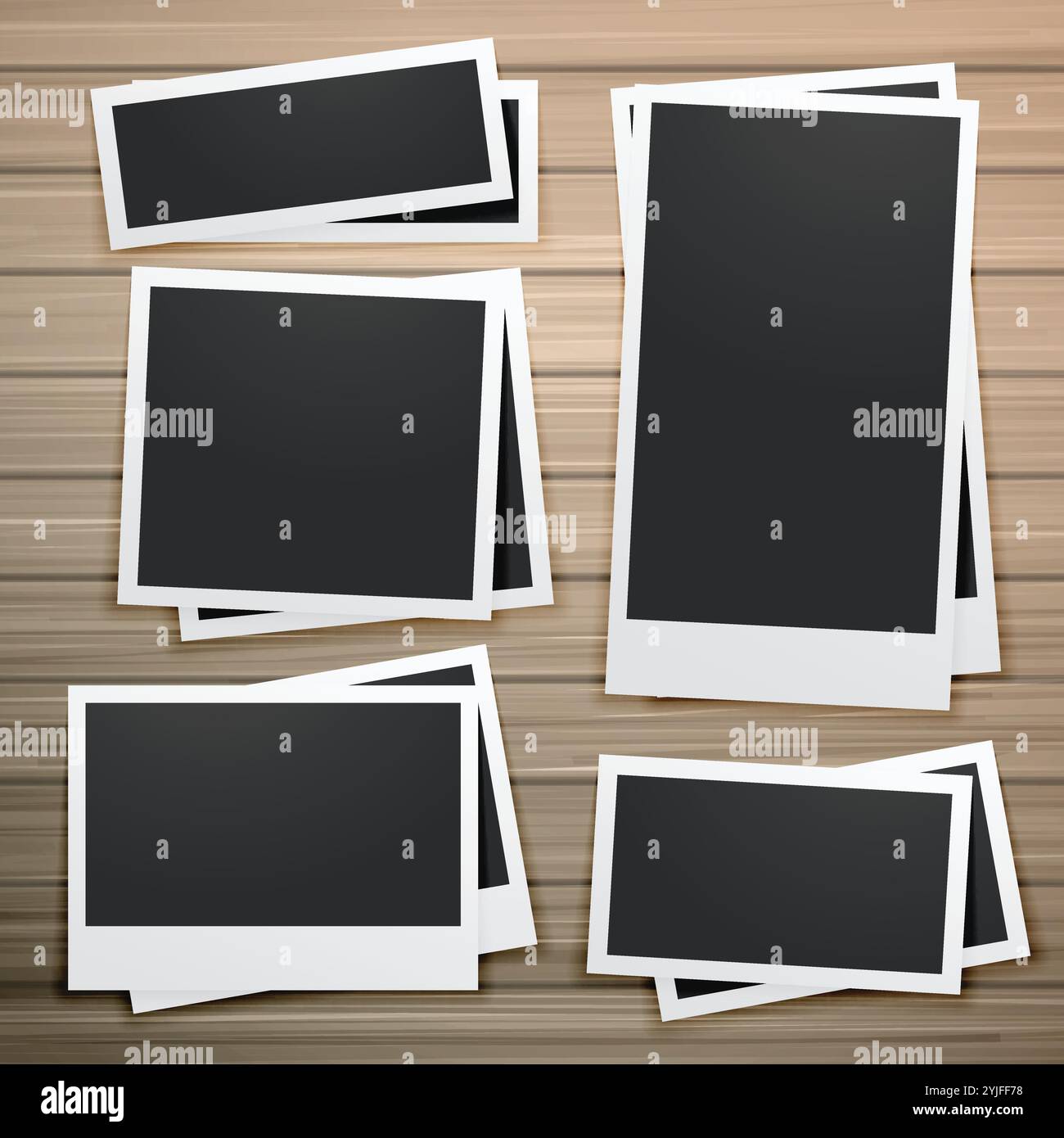 Stack of frames Stock Vector Images - Alamy