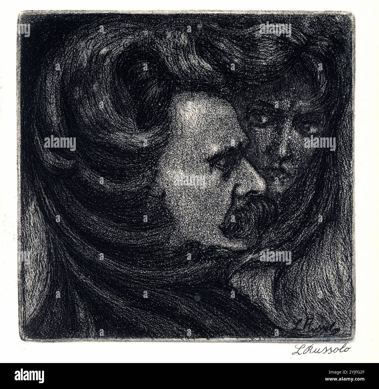 Self-Portrait (as Nietzsche). Museum: Museo Communale d'Arte Moderna ...