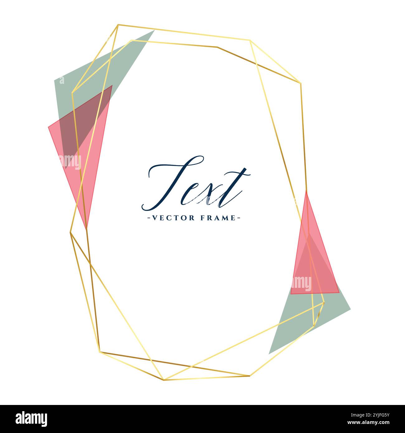 elegant golden line frame design Stock Vector Image & Art - Alamy