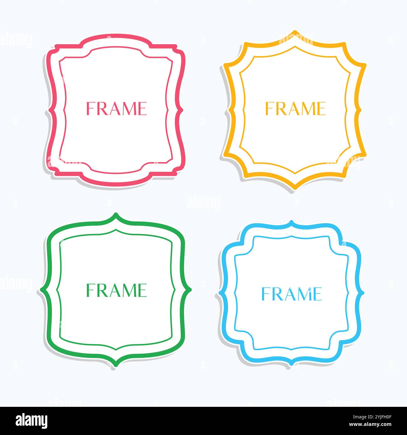 Classical colors Cut Out Stock Images & Pictures - Alamy