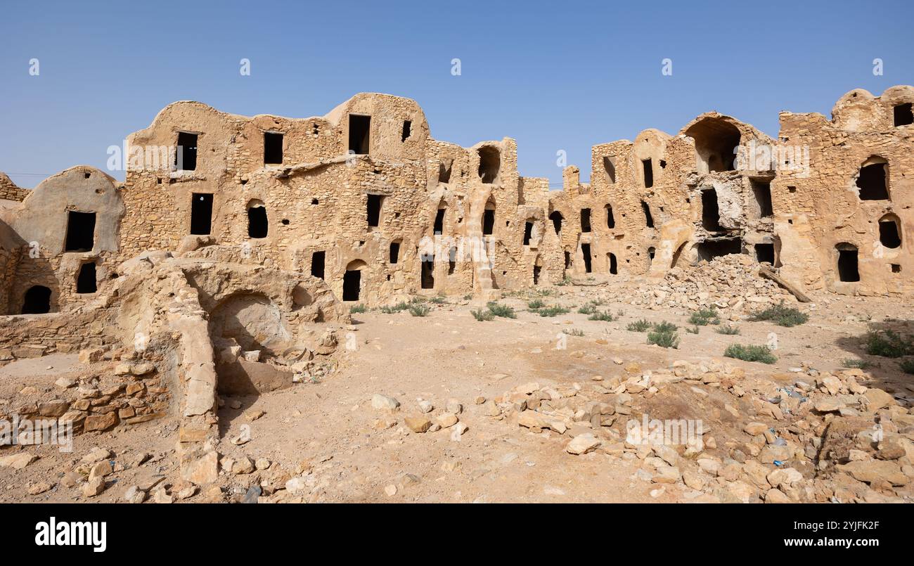 ksar Mgabla - traditional fortified granary created by the Berbers in ...