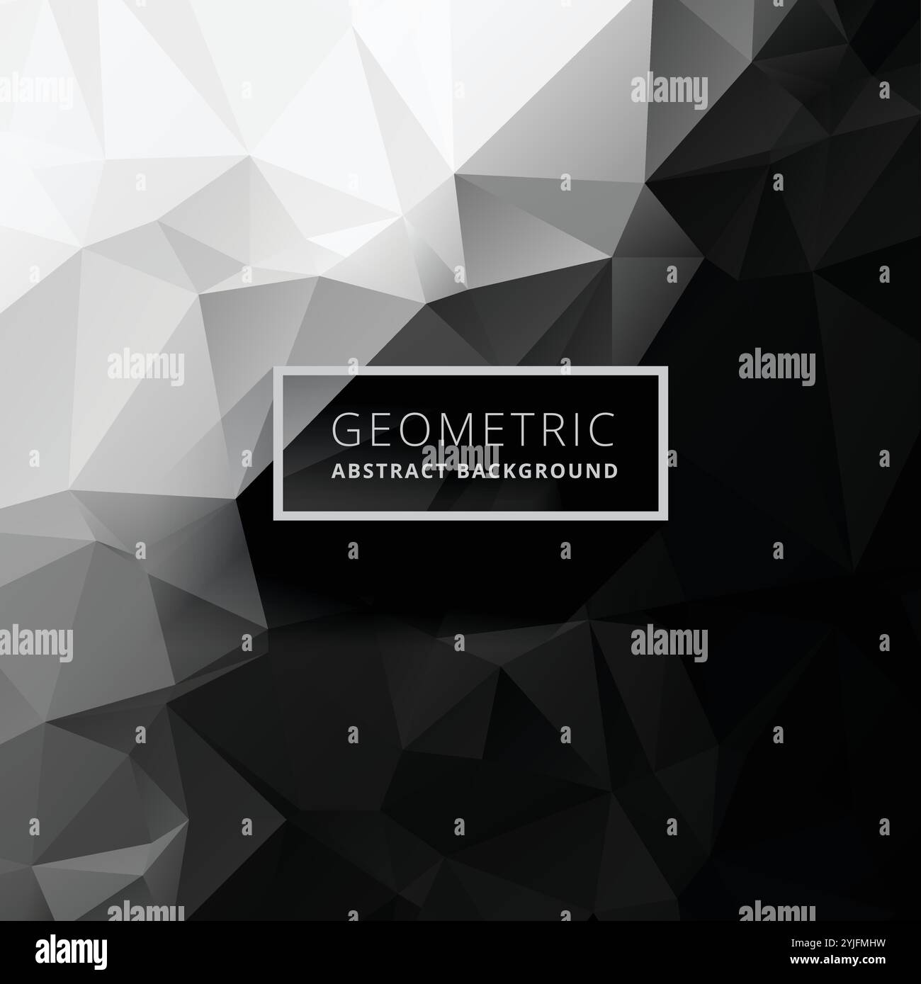 Black grey abstract low poly Stock Vector Images - Alamy