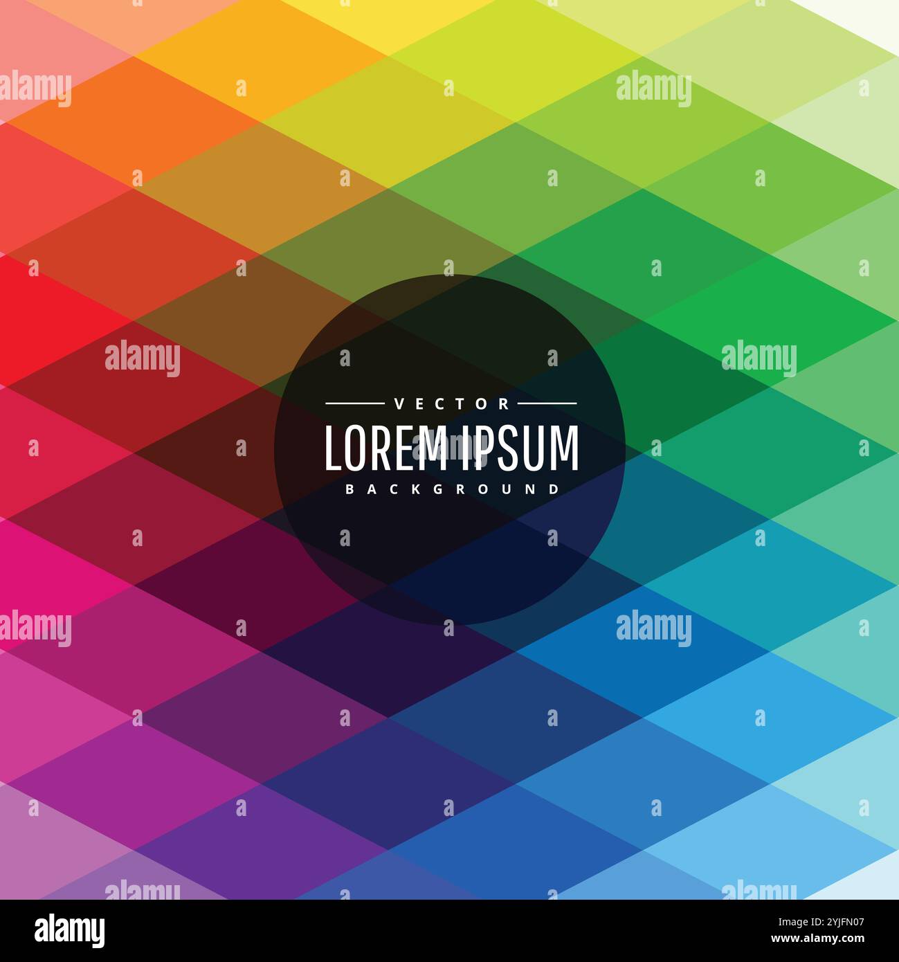 colorful abstract background in rhombus shapes Stock Vector Image & Art ...