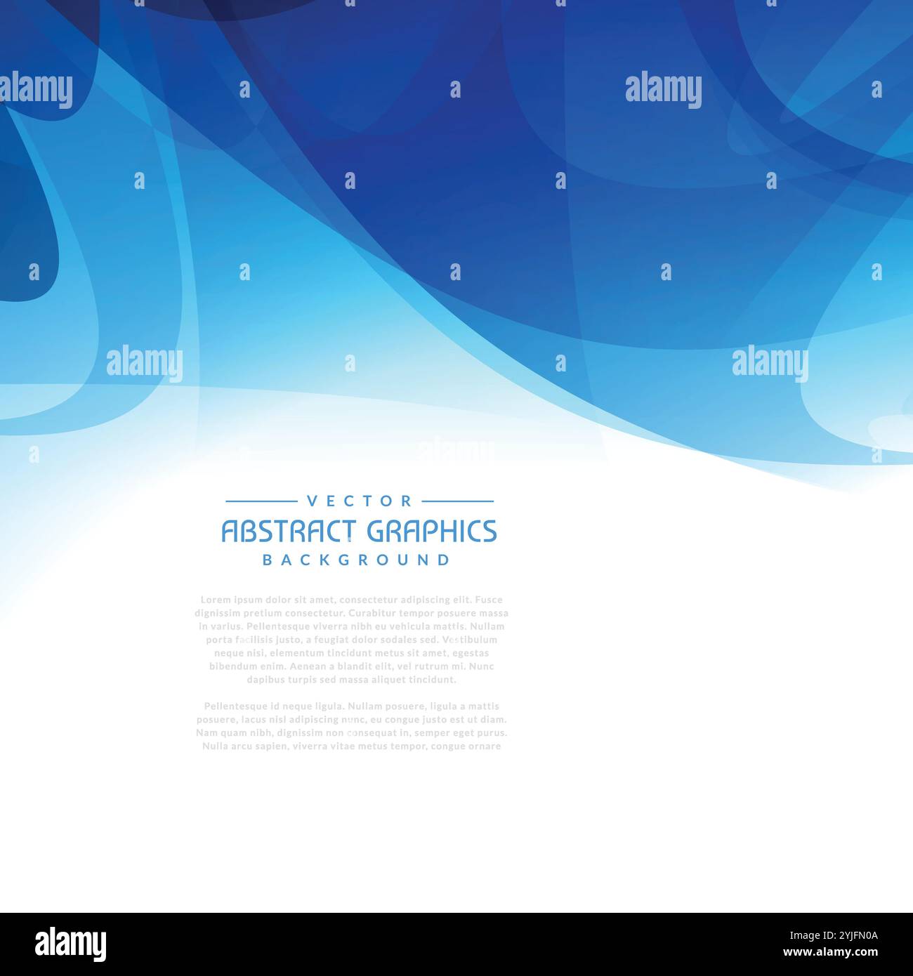 background with abstract blue shapes Stock Vector Image & Art - Alamy