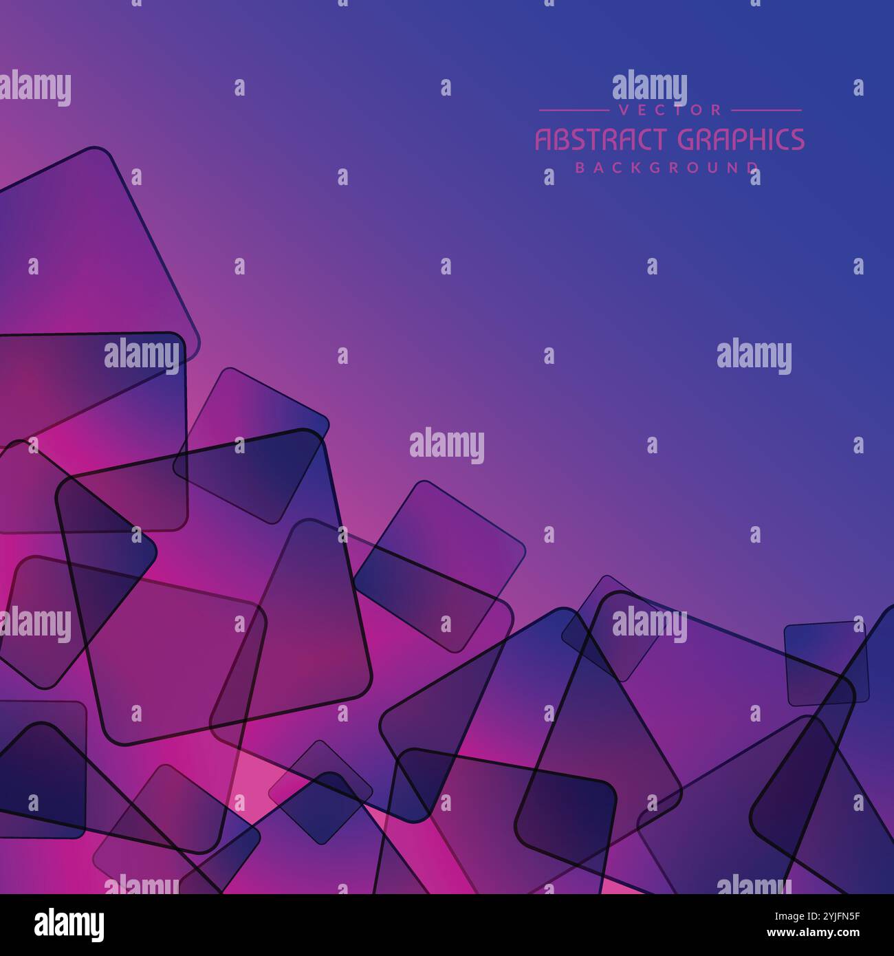 abstract purple background with square shapes Stock Vector Image & Art ...