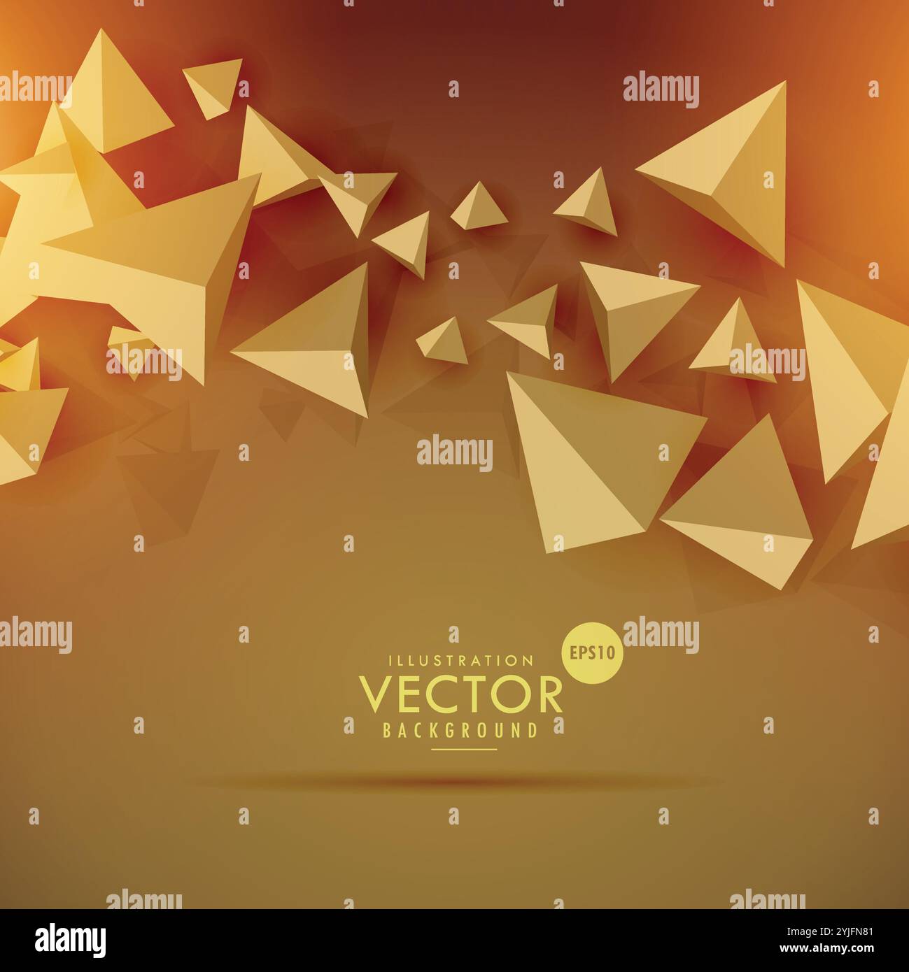 abstract 3d polygon background design Stock Vector Image & Art - Alamy