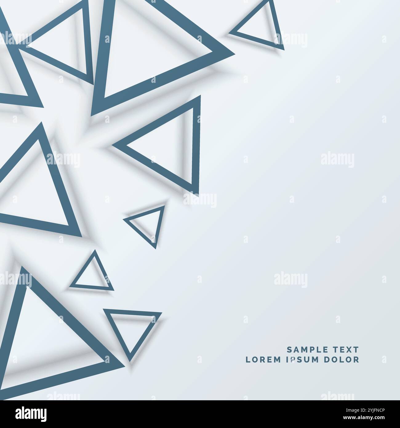 Abstract triangle background design hi-res stock photography and images ...