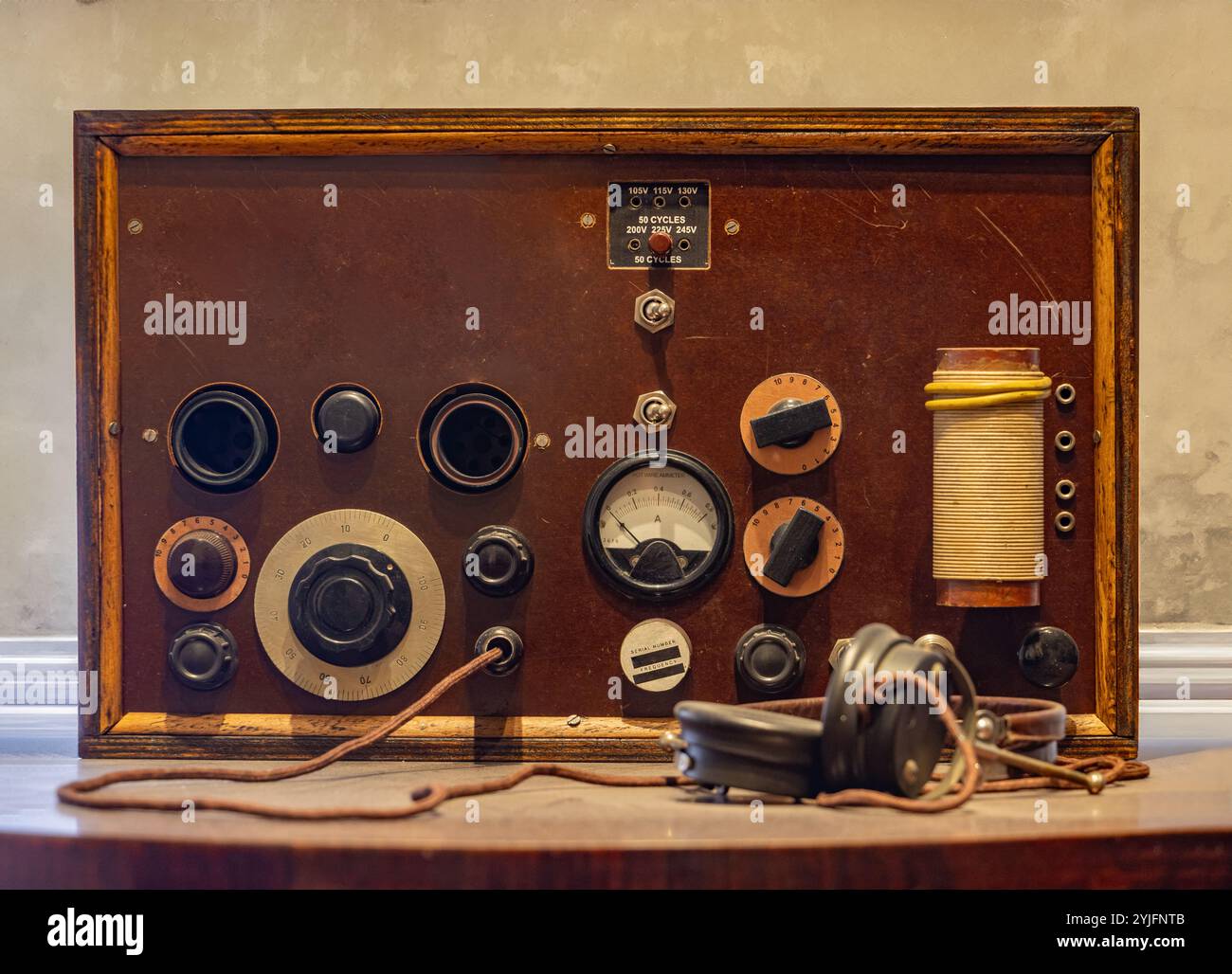 Vintage military communication equipment hi-res stock photography and ...