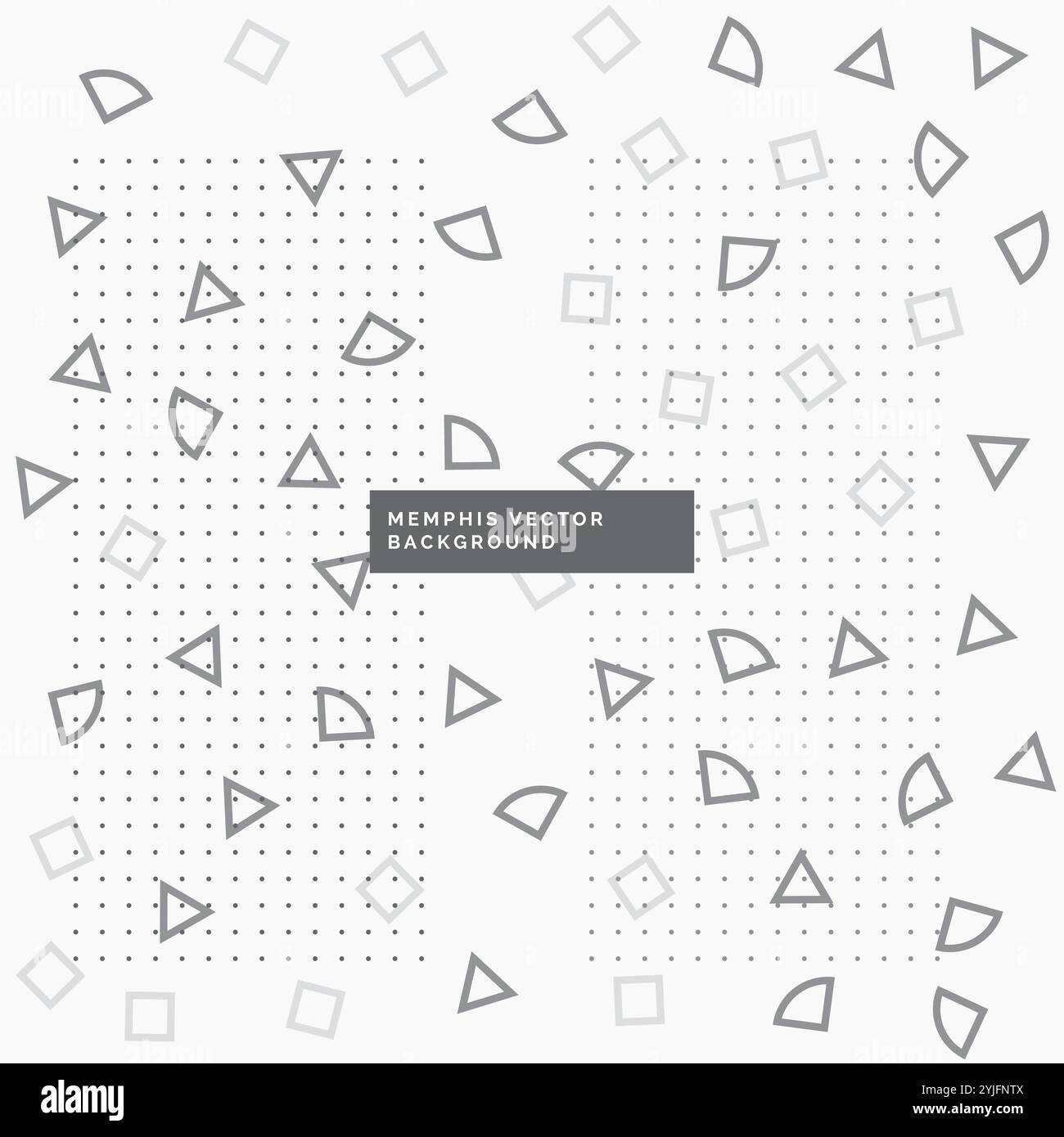 Grey geometrical shapes background Stock Vector Images - Alamy