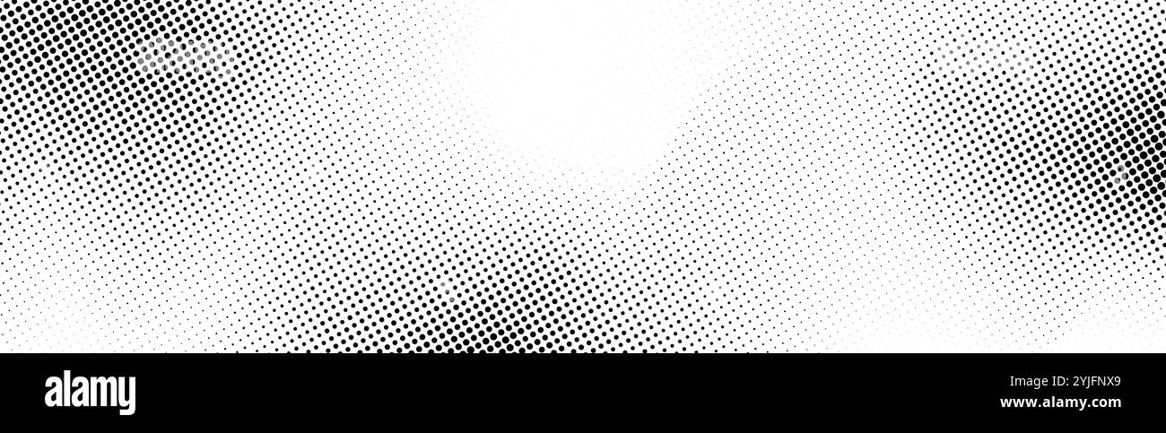 Grunge halftone background. Faded grit noise gradient texture. Black ...
