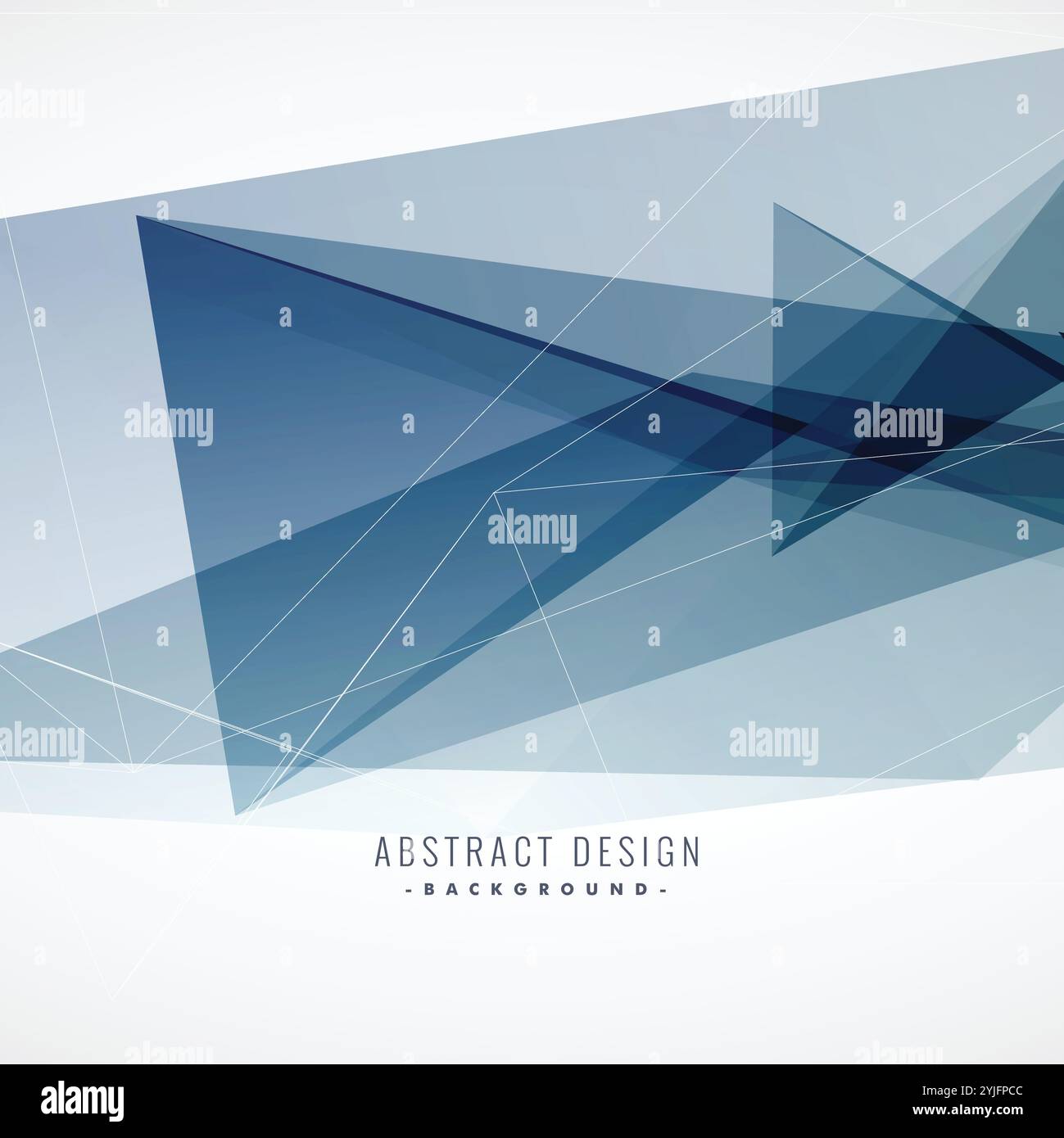 Abstract triangle background design Stock Vector Images - Alamy