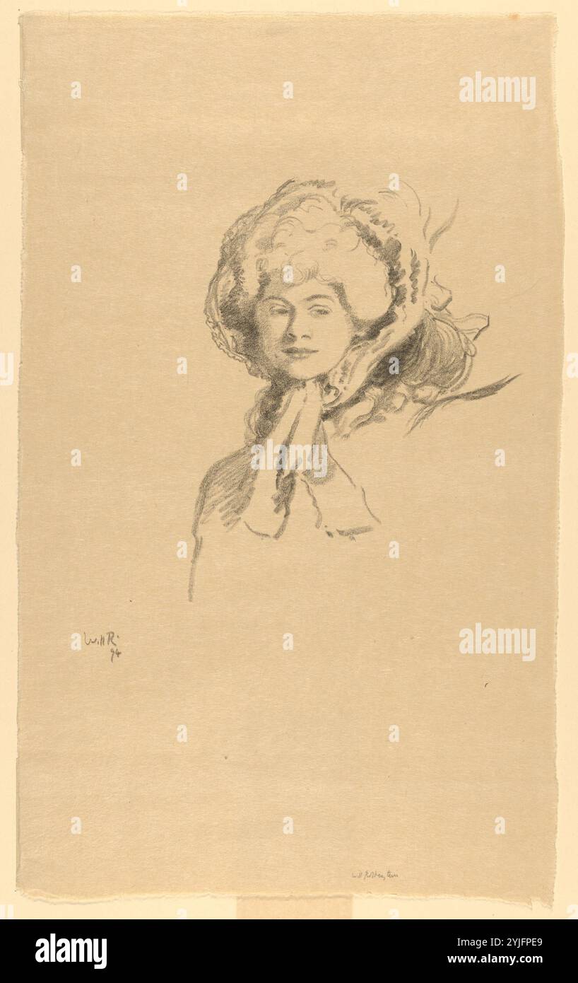 Portrait (The Millamant / Bonnet and Powder). Artist: William ...
