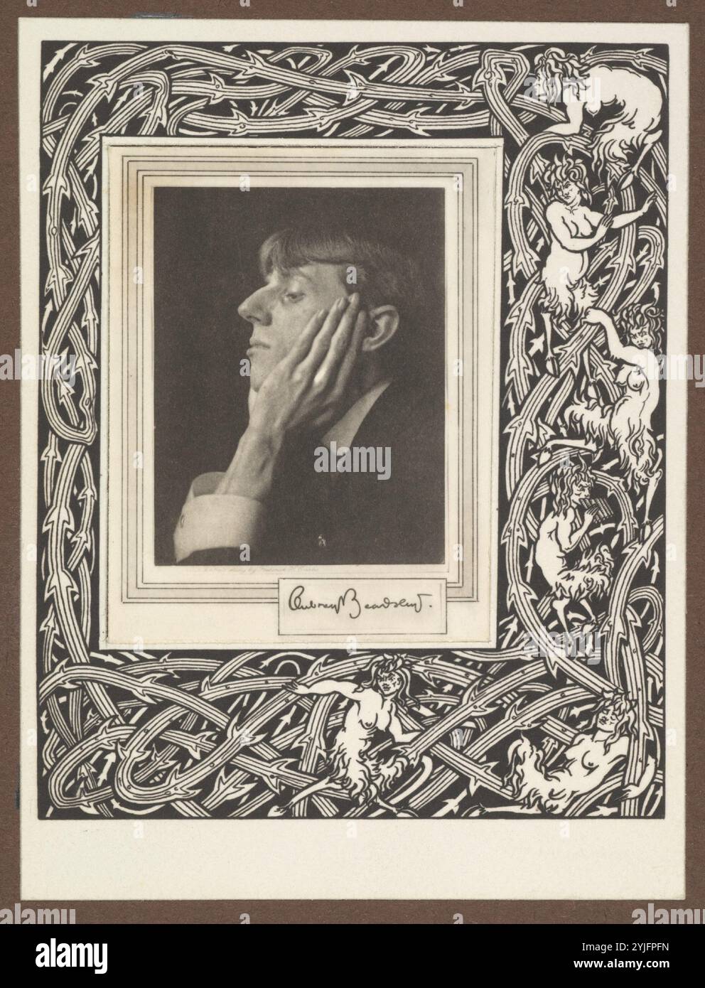 Grotesques by Aubrey Beardsley. Facsimile Platinum Prints by Frederick ...