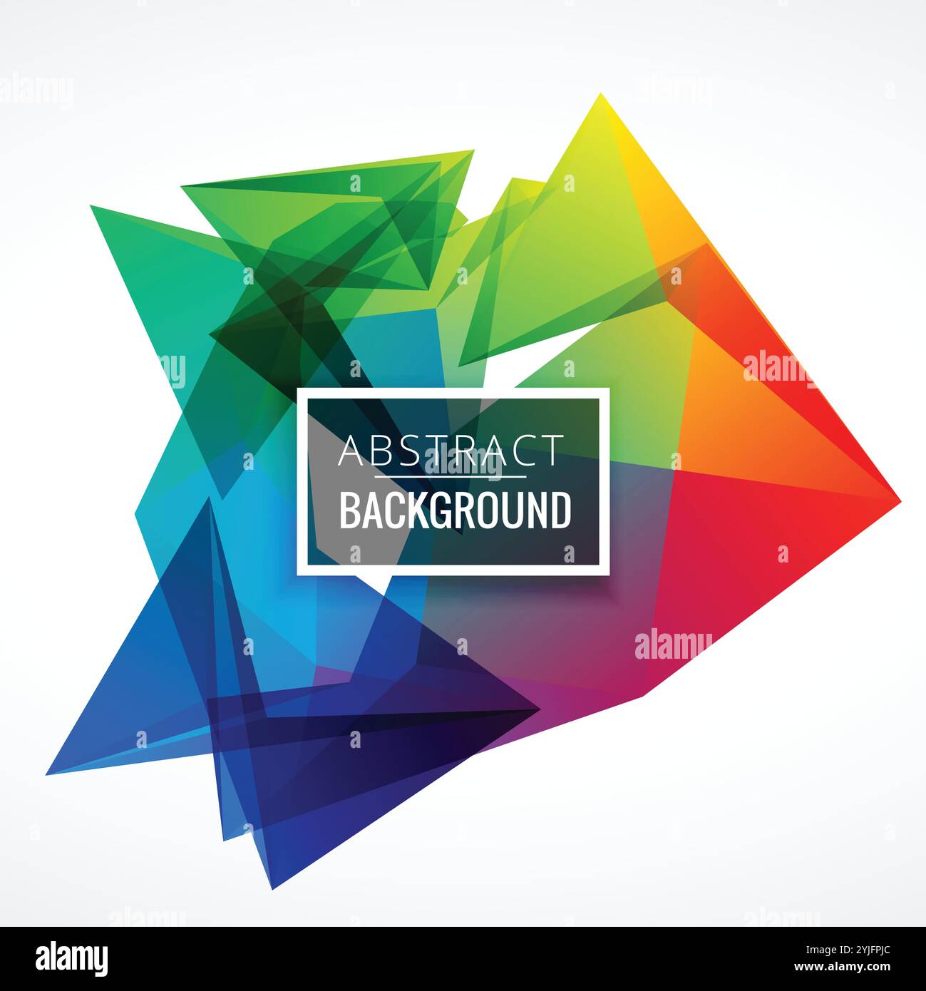 abstract colorful frame background design Stock Vector Image & Art - Alamy