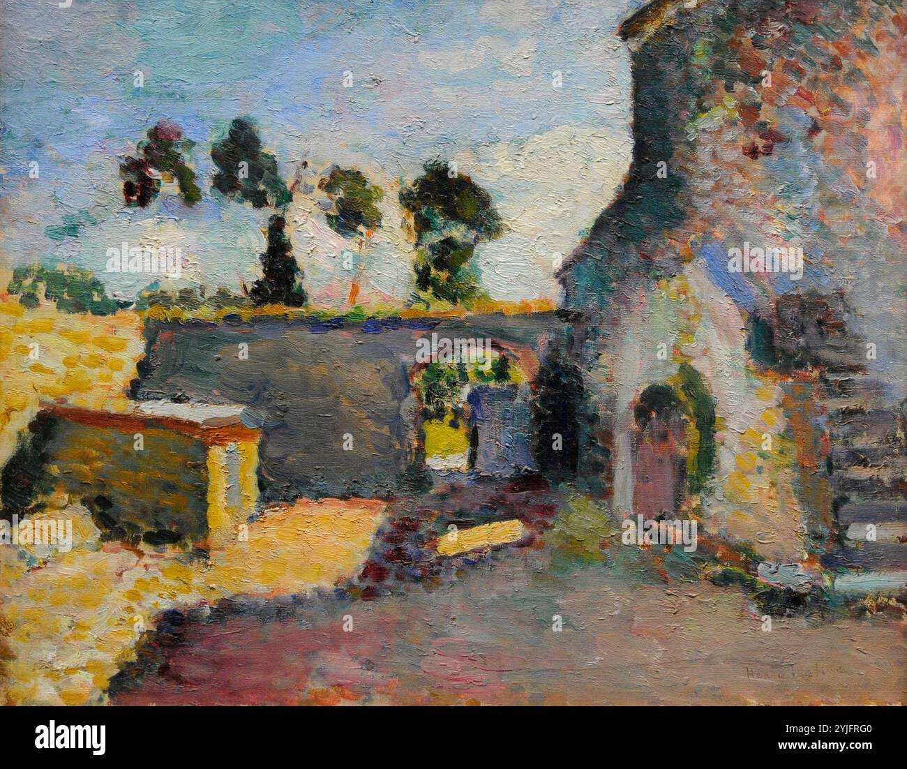 Henri Matisse (1869-1954). French painter. Corsica, The Old Mill, 1898 ...