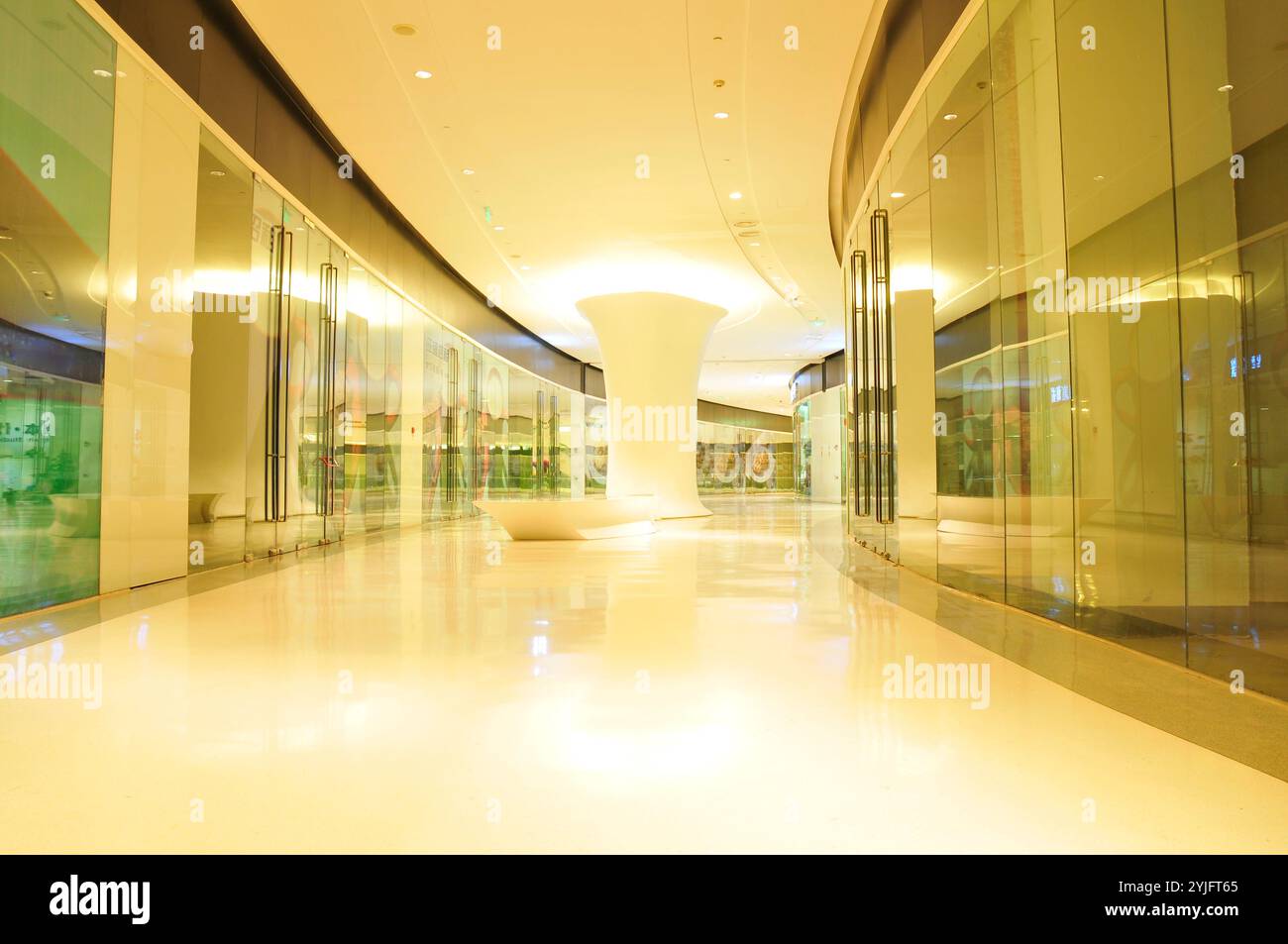 The inside of the modern architecture Stock Photo - Alamy