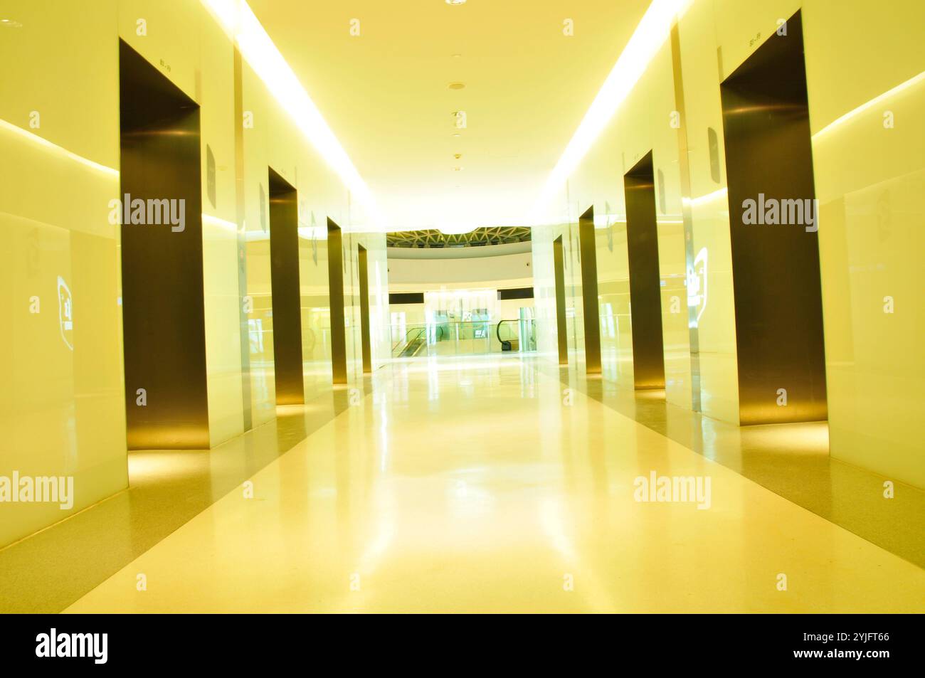 The inside of the modern architecture Stock Photo - Alamy