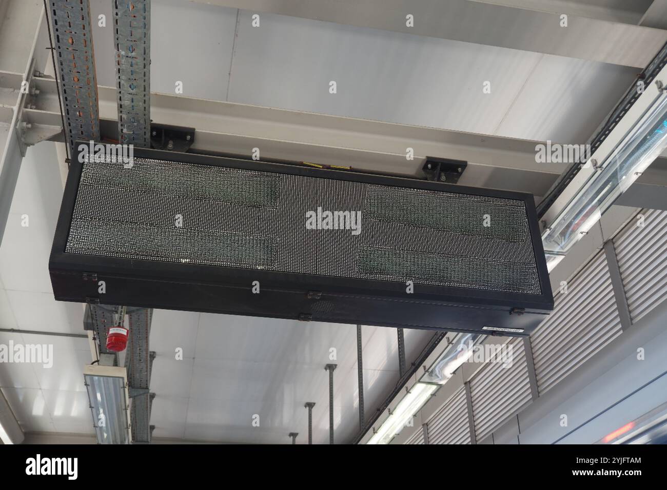 An Industrial LED Display Sign utilized in a Modern Facility for ...