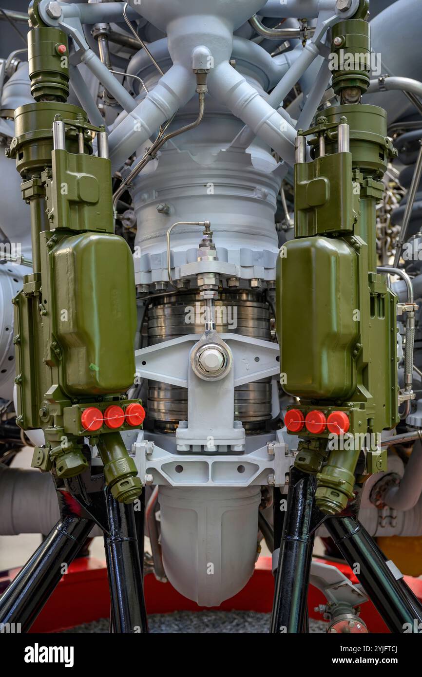 Fragment Of The Most Powerful Liquid Propellant Rocket First Stage