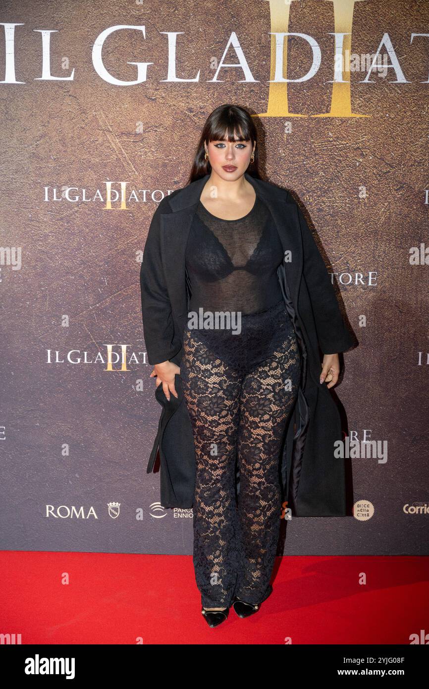 Reportage - Film presentation Il gladiatore with photcall Iris Mulas ...