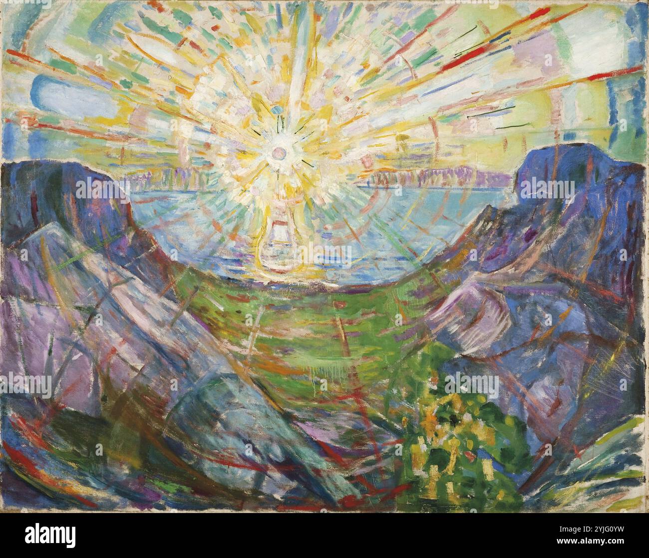 The Sun. Museum: Munch Museum, Oslo Stock Photo - Alamy