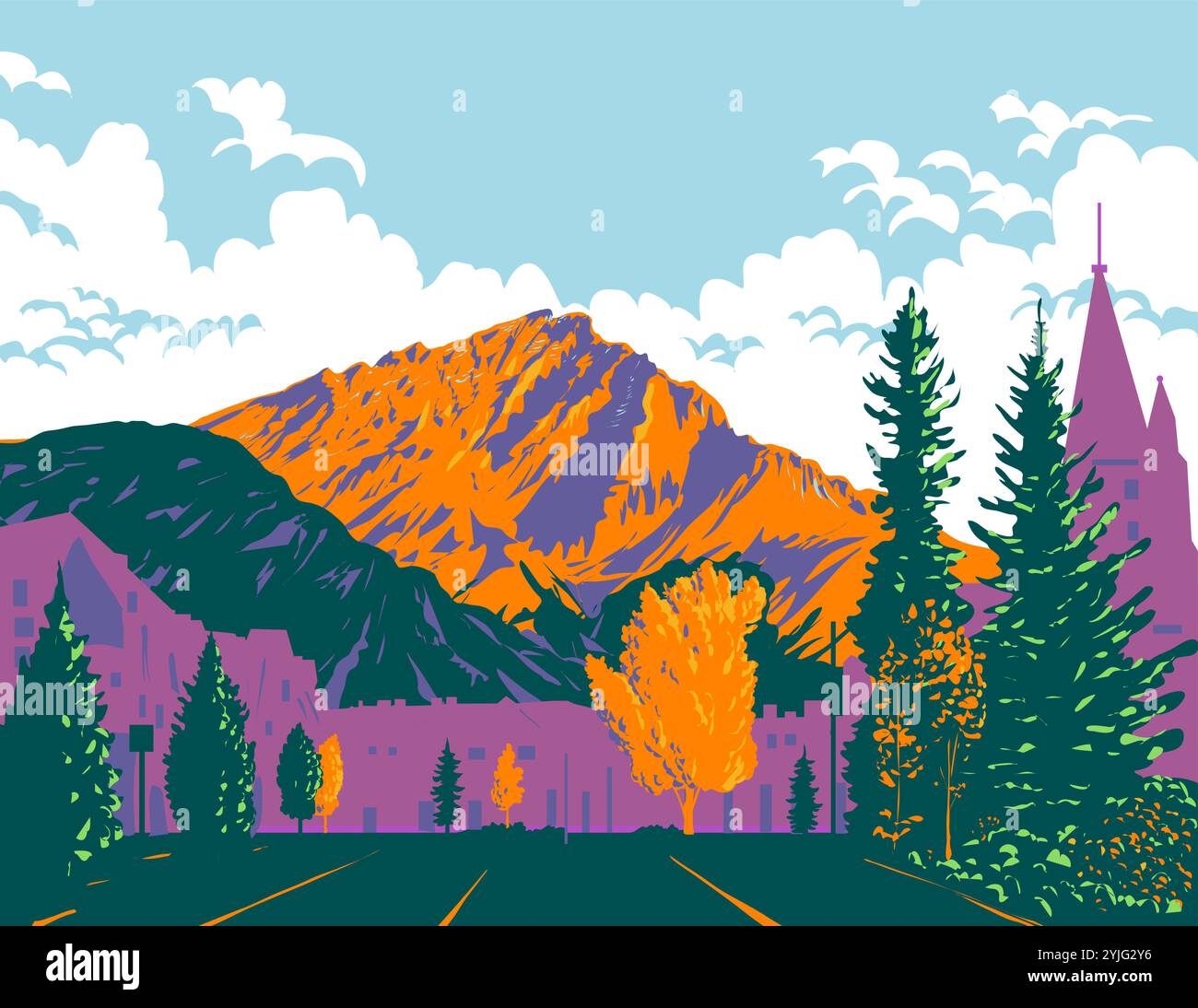 Range canada Stock Vector Images - Alamy
