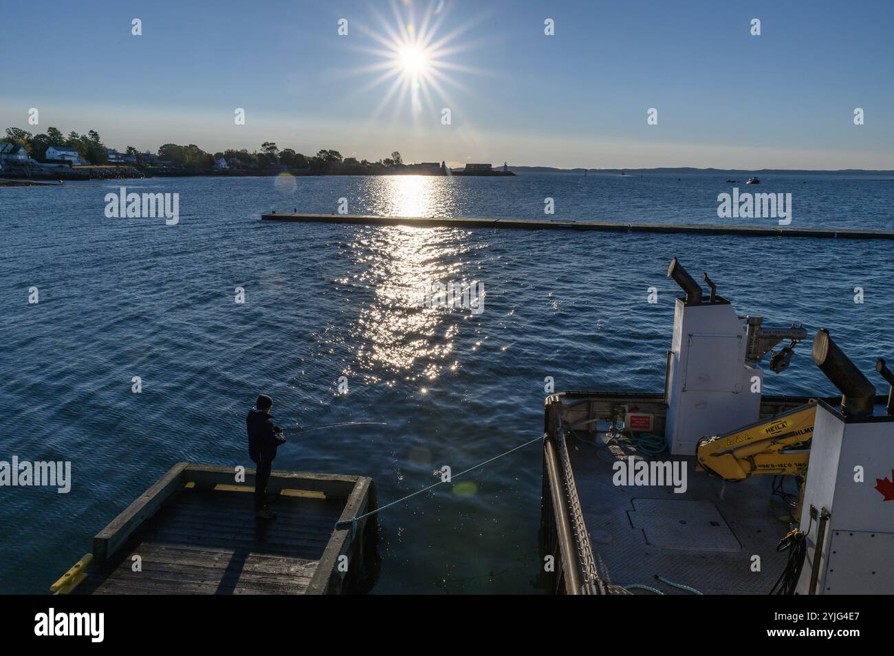 Peaceful harbor scene in hi-res stock photography and images - Alamy