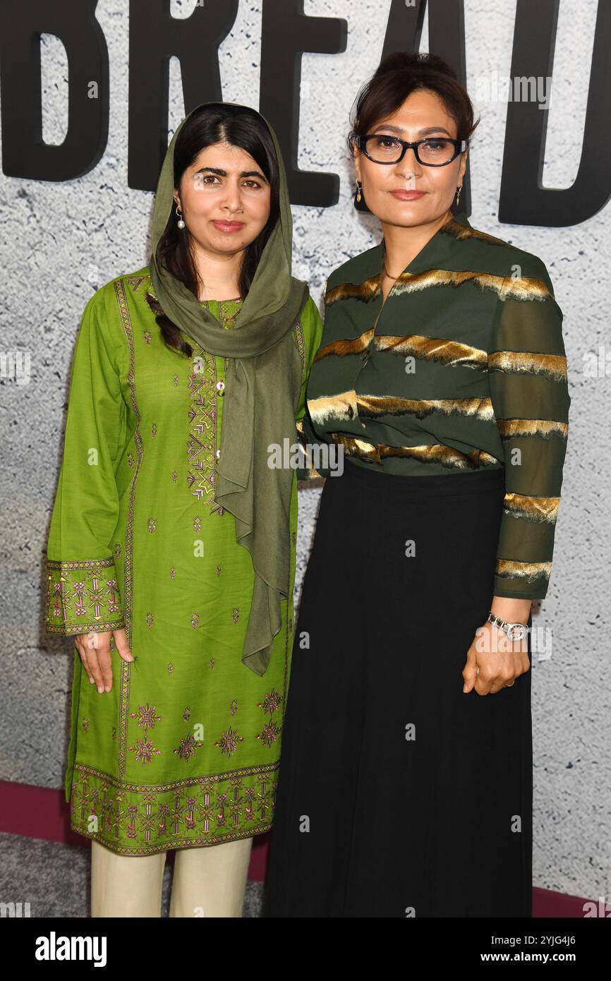 Westwood, Ca. 14th Nov, 2024. Malala Yousafzai and Sahra Mani at the LA ...