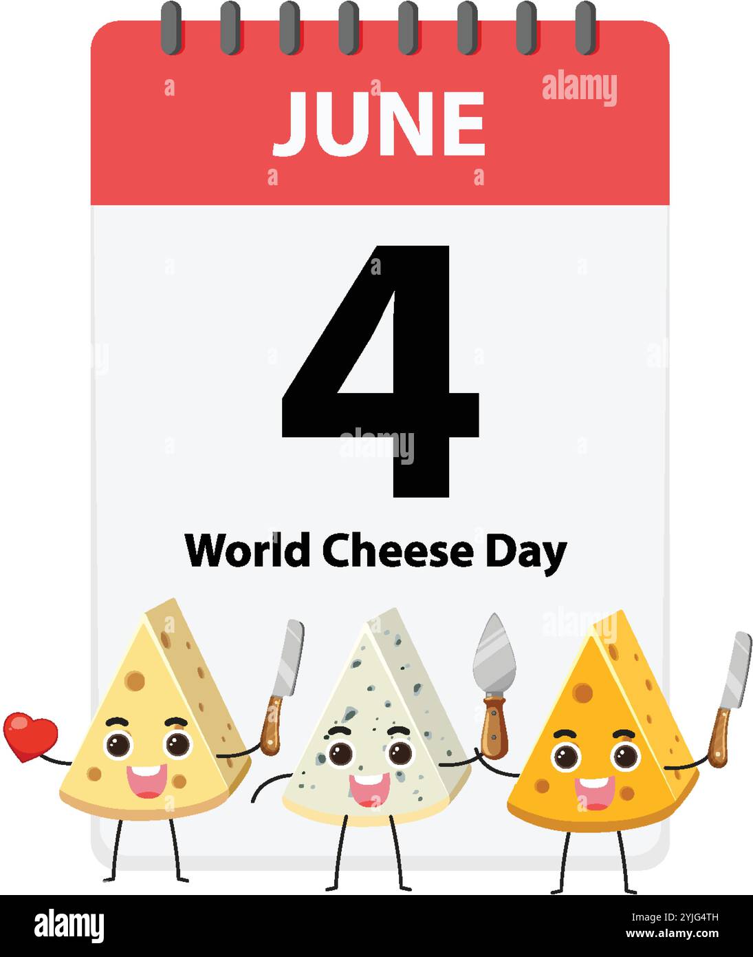 Happy cheese lovers day Stock Vector Images - Alamy