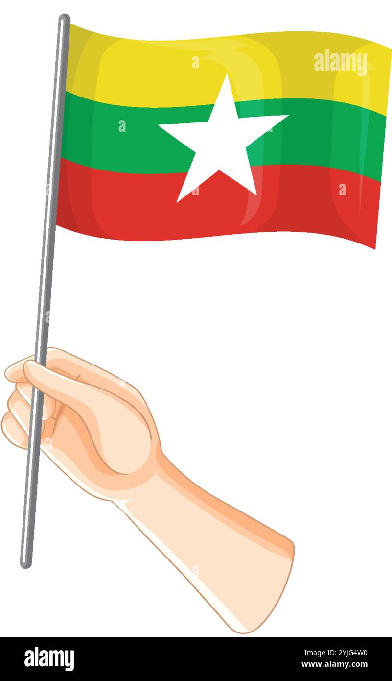 Solidarity myanmar Stock Vector Images - Alamy