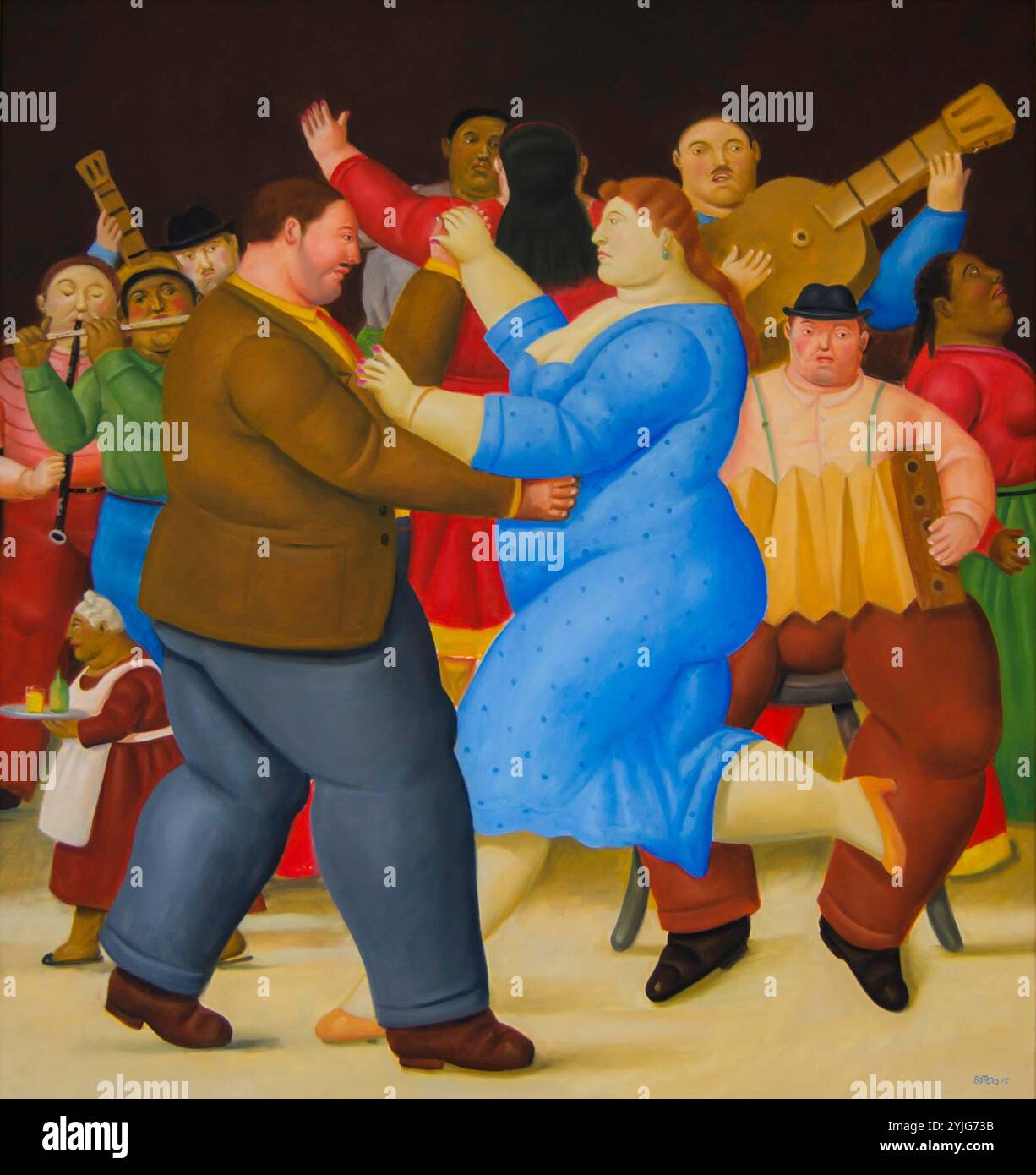 Botero painting dance hi-res stock photography and images - Alamy