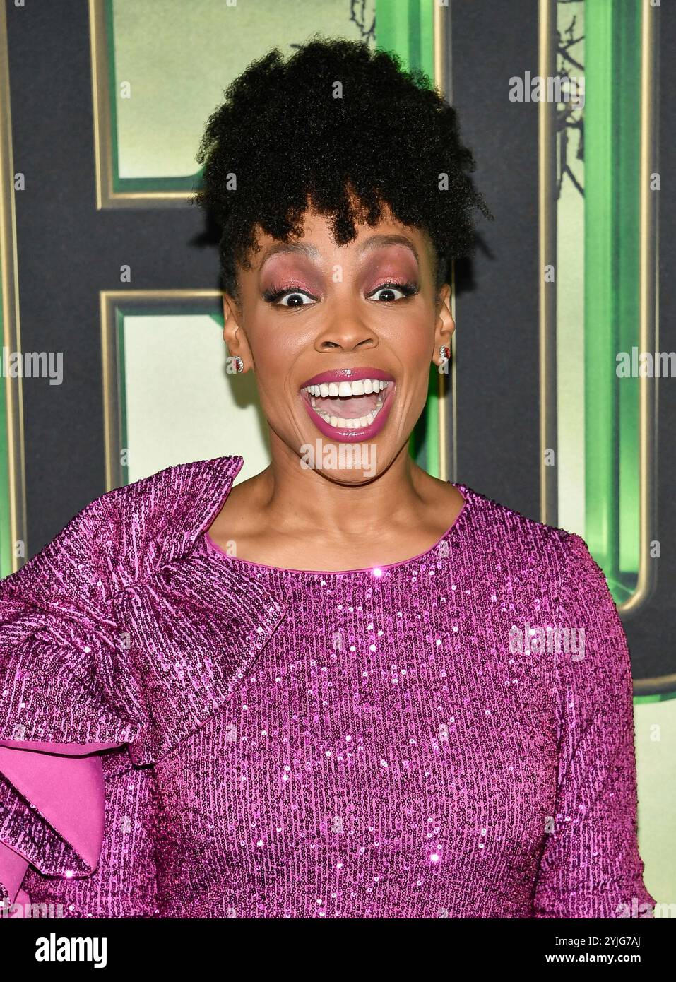 Amber Ruffin attends the premiere of "Wicked" at the Museum of Modern ...