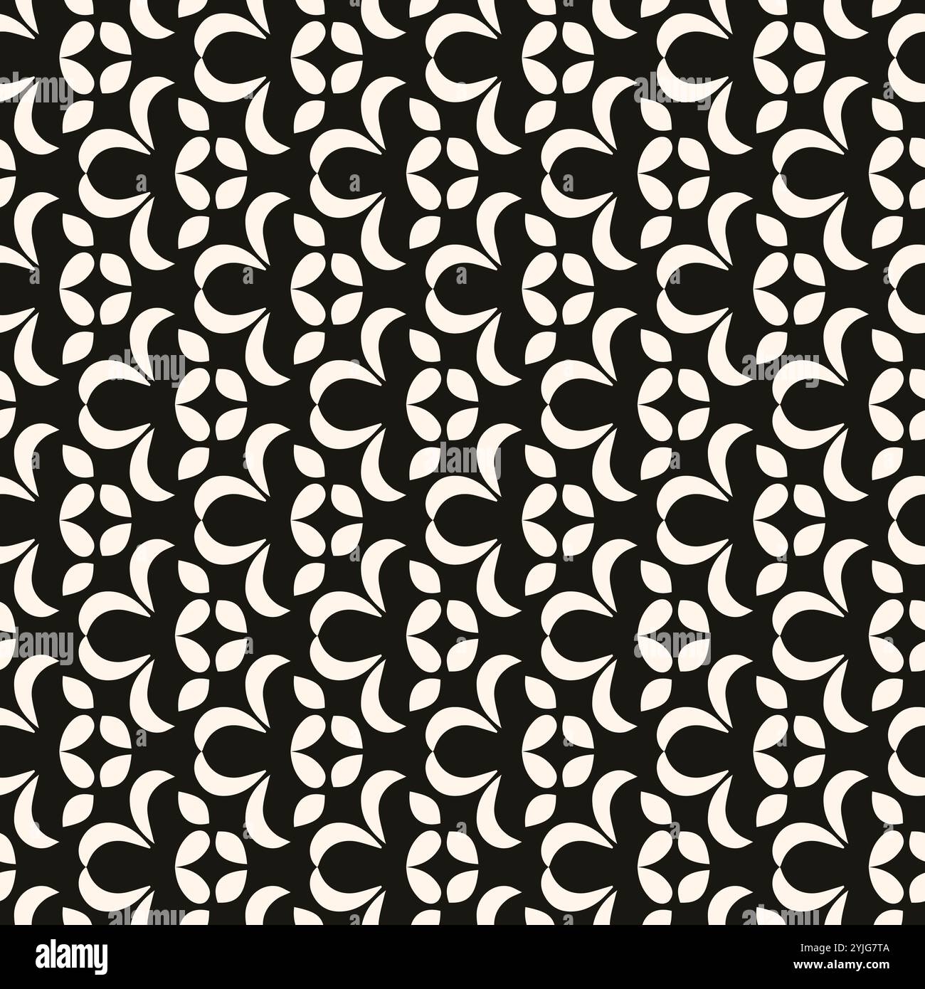 Simple minimalist geometric seamless pattern. Abstract monochrome ...